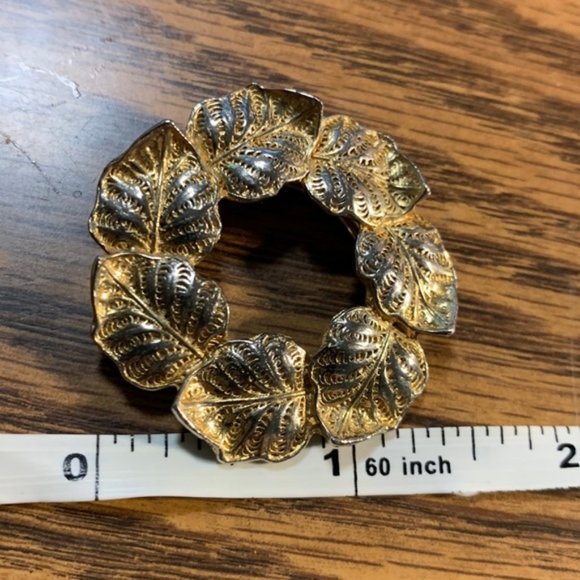 Accessories | Vintage Gold Toned Scarf Clip | Poshmark